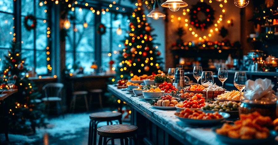 Cómo Organizar un Buffet Navideño en tu Restaurante
